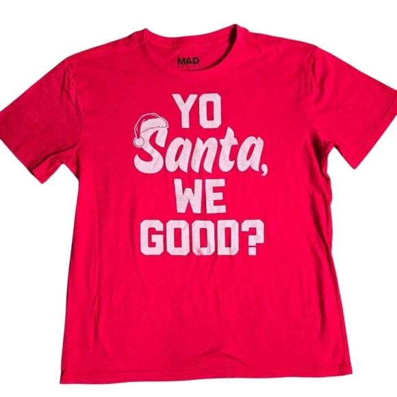 MAD Engine | Shirts | Mens Santa Graphic Tee | Poshmark